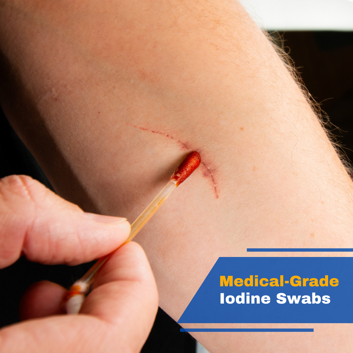 Povidone Iodine Swabs – Frontline